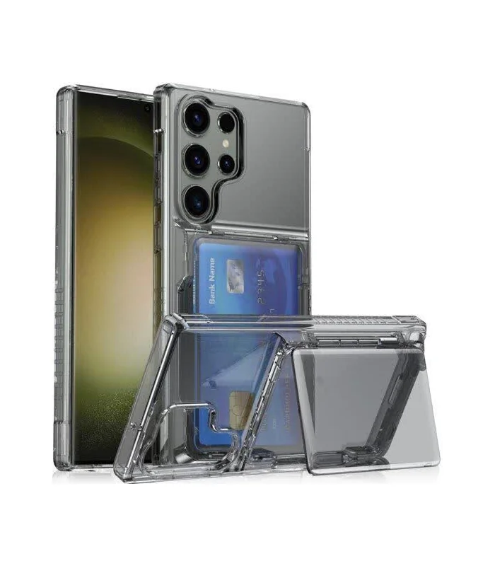 قاب شفاف کارت خور سامسونگ اس 24 الترا Case card Cristal S24 Ultra